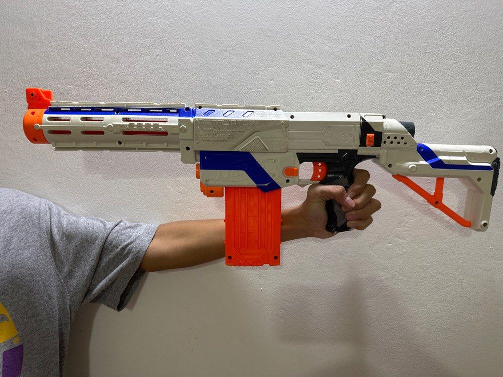 Retaliator nerf gun, Hobbies & Toys, Toys & Games on Carousell