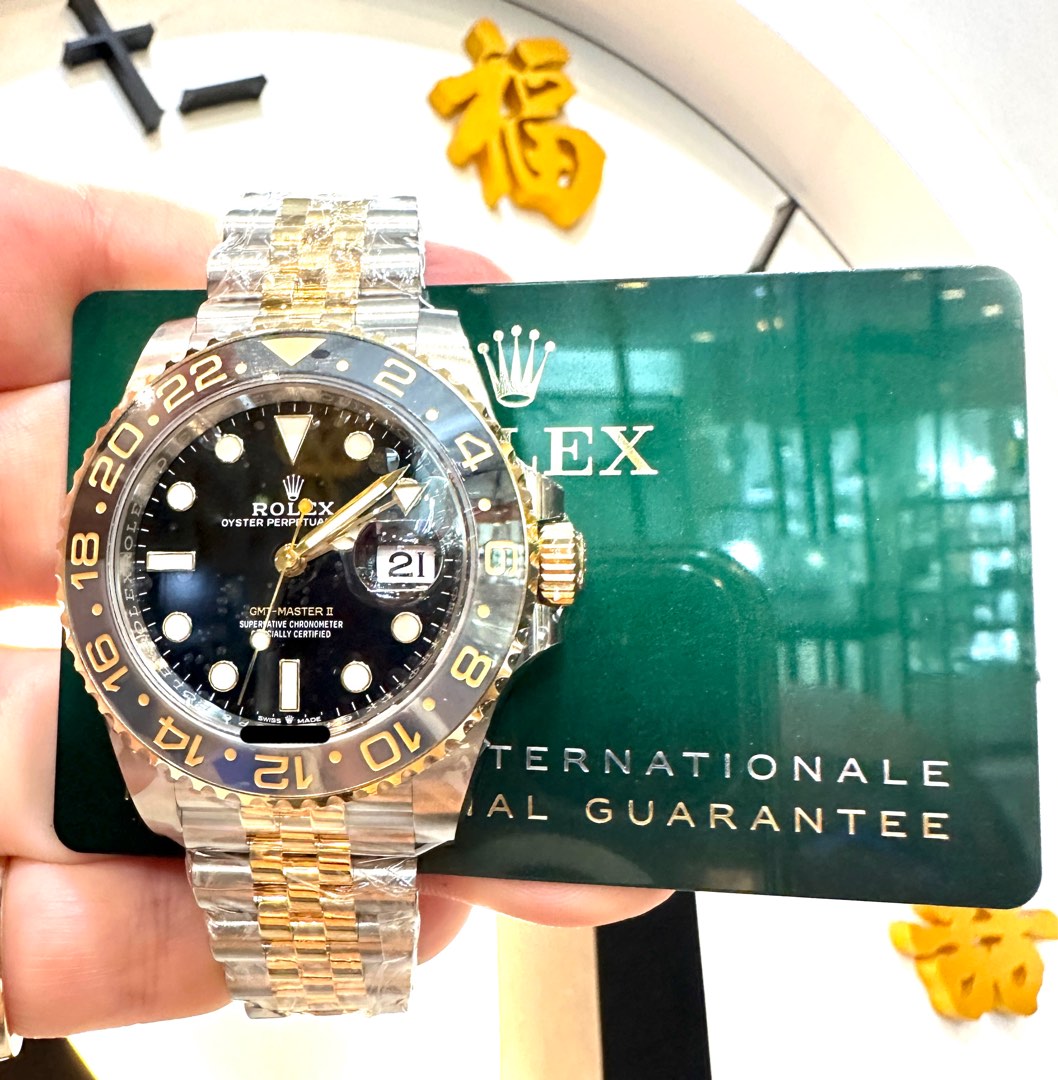 Rolex 126713grnr gmt2 Guinness, Luxury, Watches on Carousell