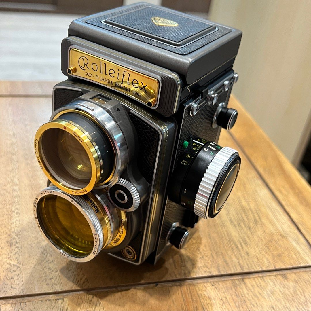 Rolleiflex F2.8GX Jahre 75 years Gold limited edition, Photography ...