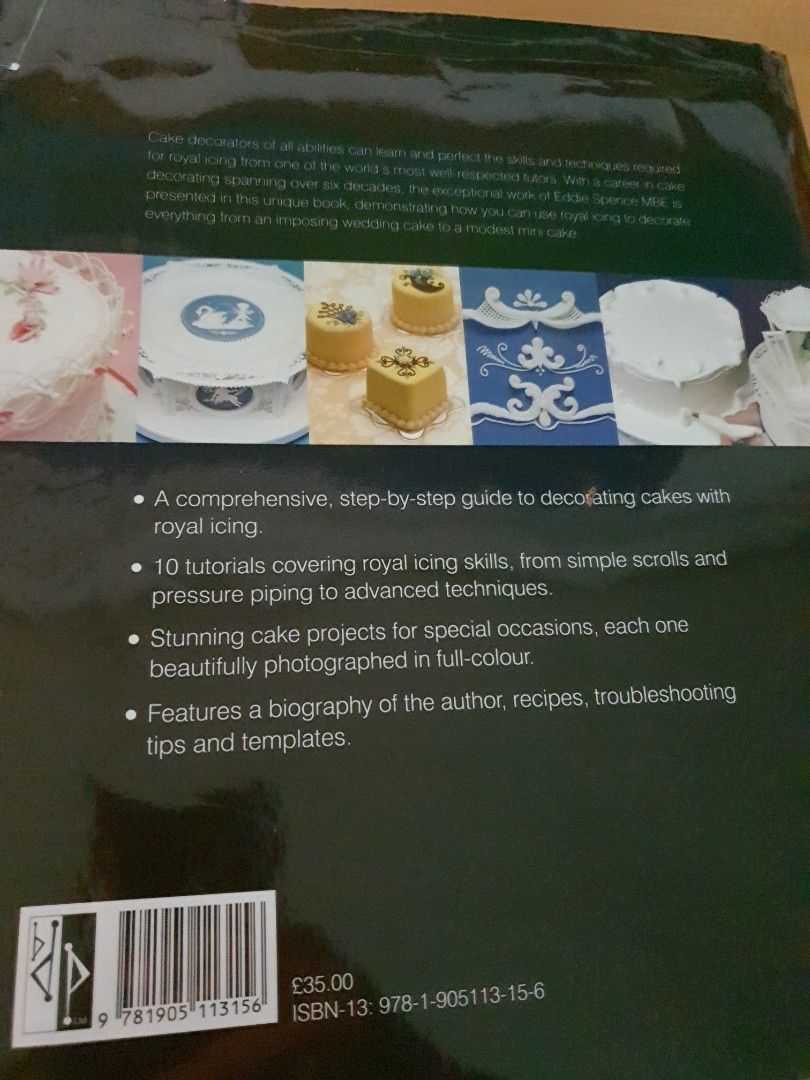 Royal Icing by Eddie Spence MBE, Hobbies & Toys, Books & Magazines ...