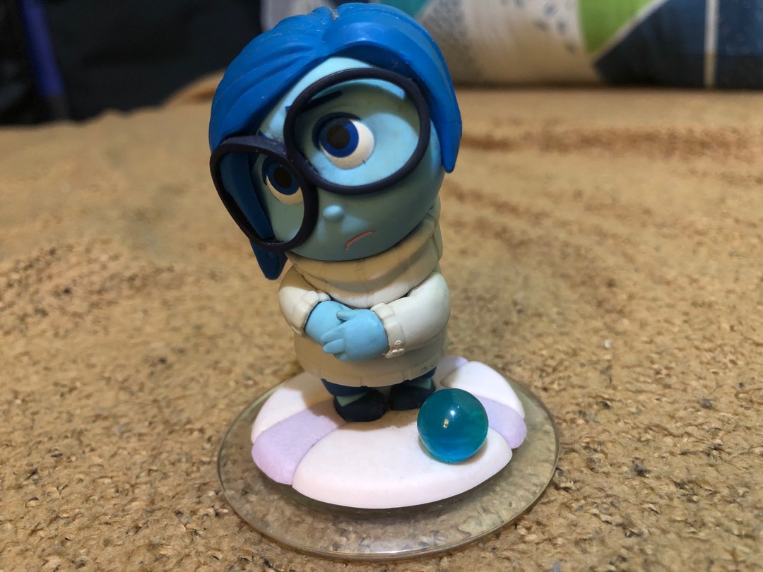Sadness disney pixar vinyl figure, Hobbies & Toys, Toys & Games on ...