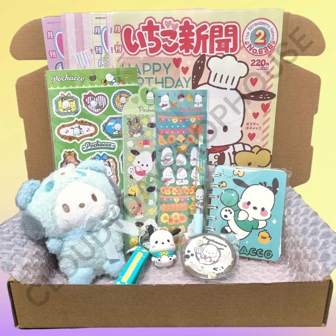 SANRIO Plush stickers poster set, Hobbies & Toys, Stationery & Craft ...