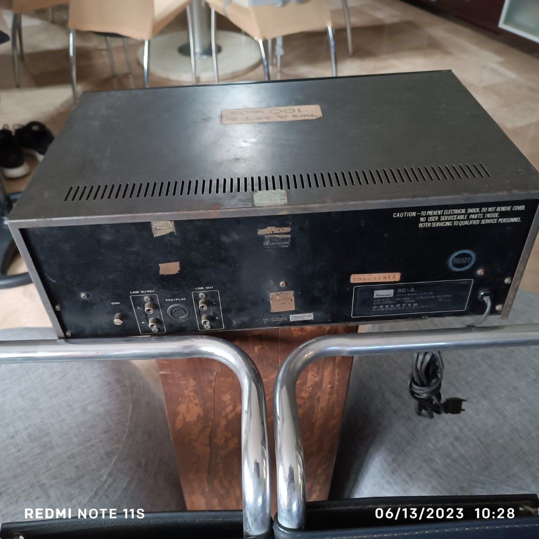 SANSUI SC 3 TAPE DECK, Audio, Other Audio Equipment on Carousell