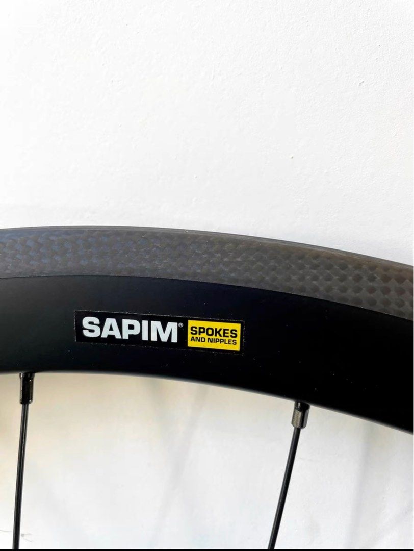 Sapim custombuild 38mm 700c carbon rim wheel |ultra lightweight 1368g ...