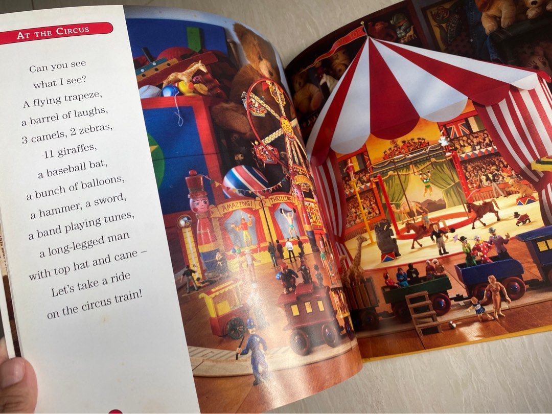 Scholastic Can you see what I see : toyland express, Hobbies & Toys, Books & Magazines, Children ...