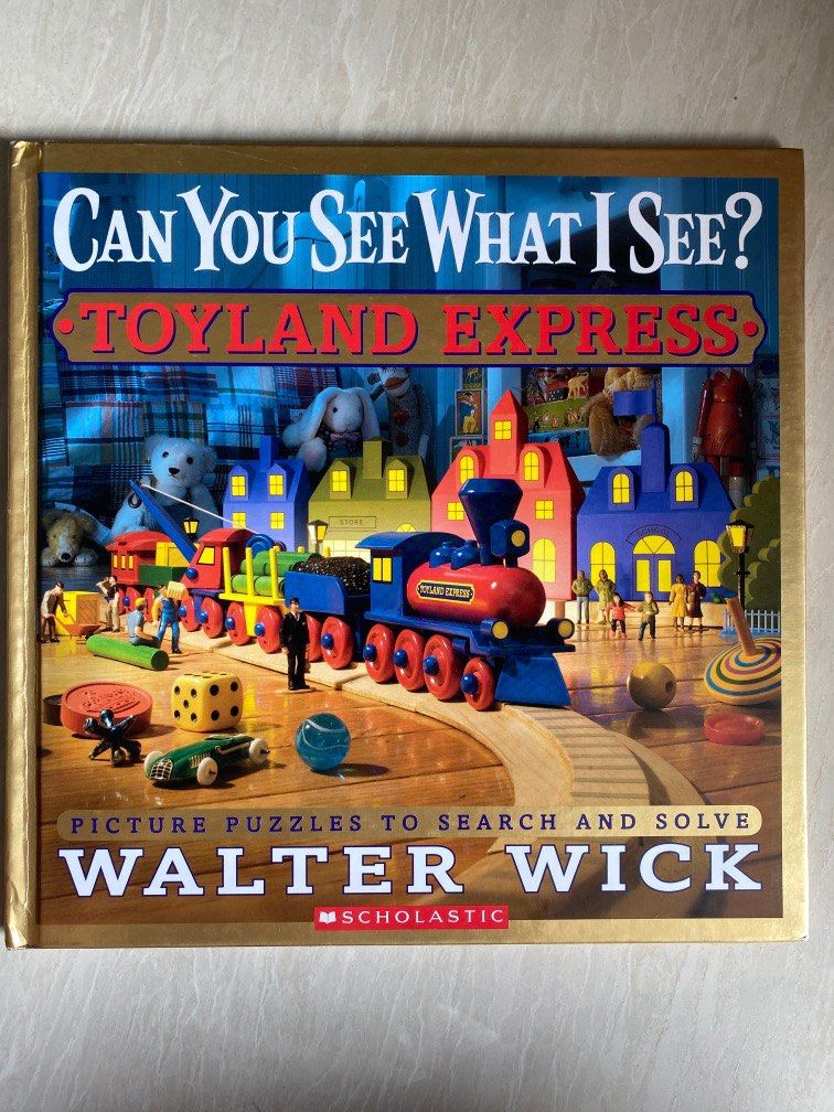 Scholastic Can you see what I see : toyland express, Hobbies & Toys, Books & Magazines, Children ...