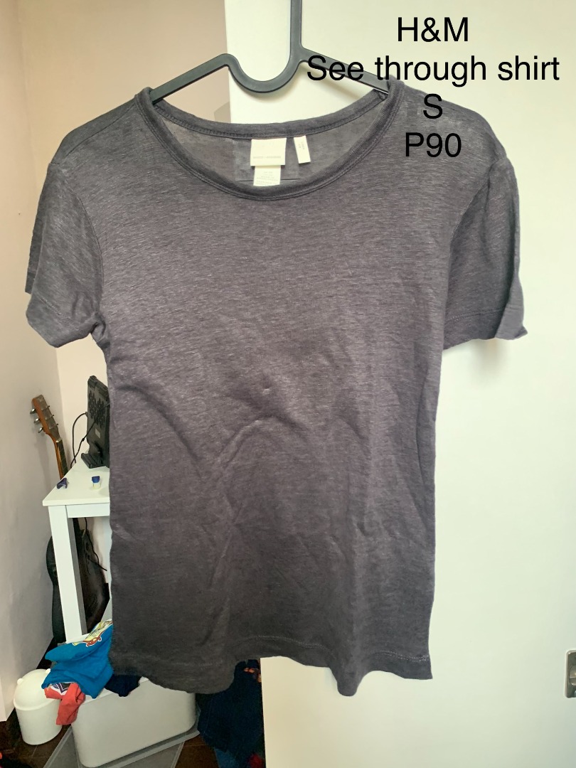 See through shirt, Women's Fashion, Tops, Shirts on Carousell