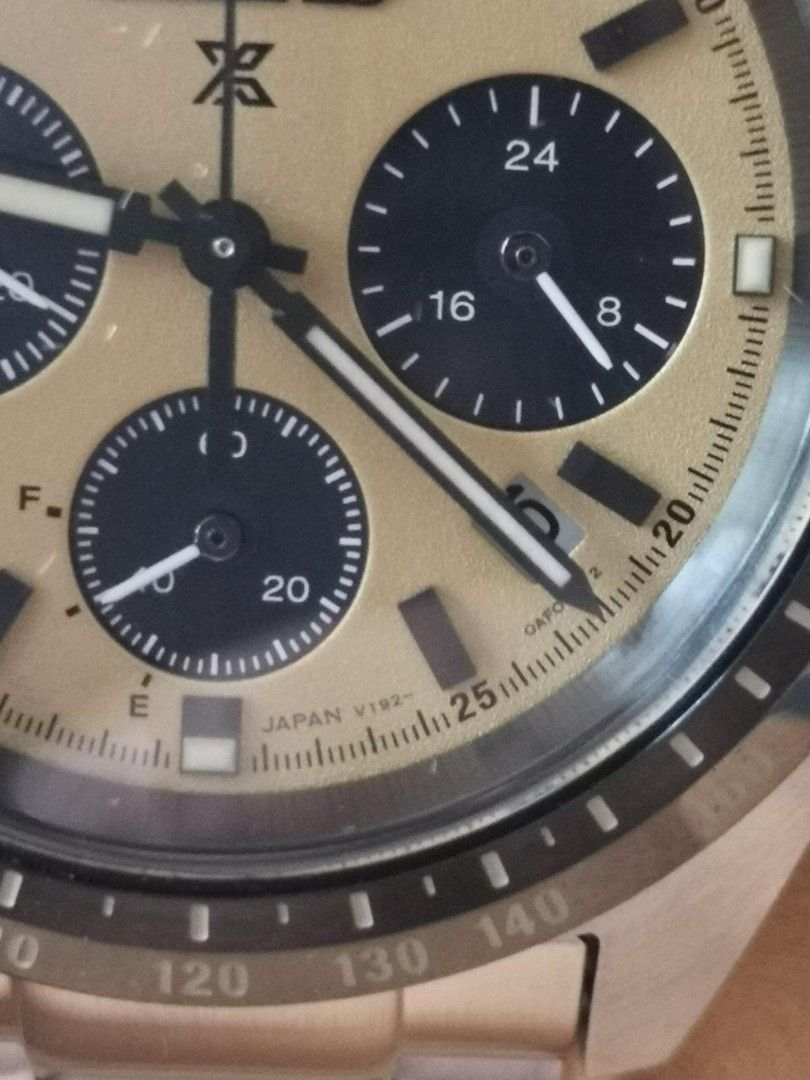 Seiko Prospex Speedtimer JDM Golden Panda, Luxury, Watches on Carousell