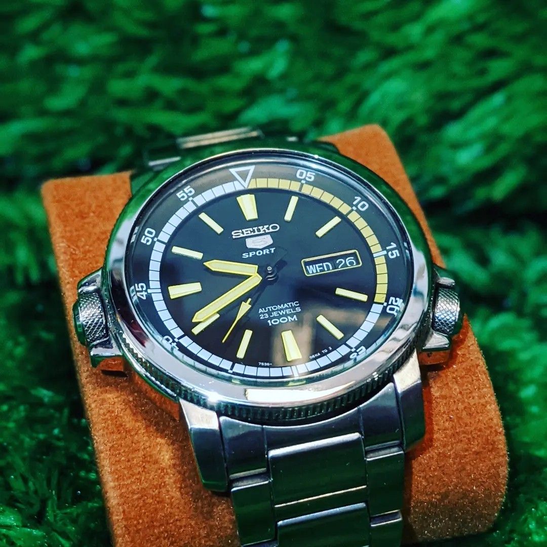 Seiko SNZJ61K1 Original, rare collector item !, Fesyen Pria, Jam Tangan ...