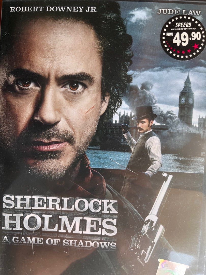 SHERLOCK HOLMES DVD, Hobbies & Toys, Music & Media, CDs & DVDs on Carousell