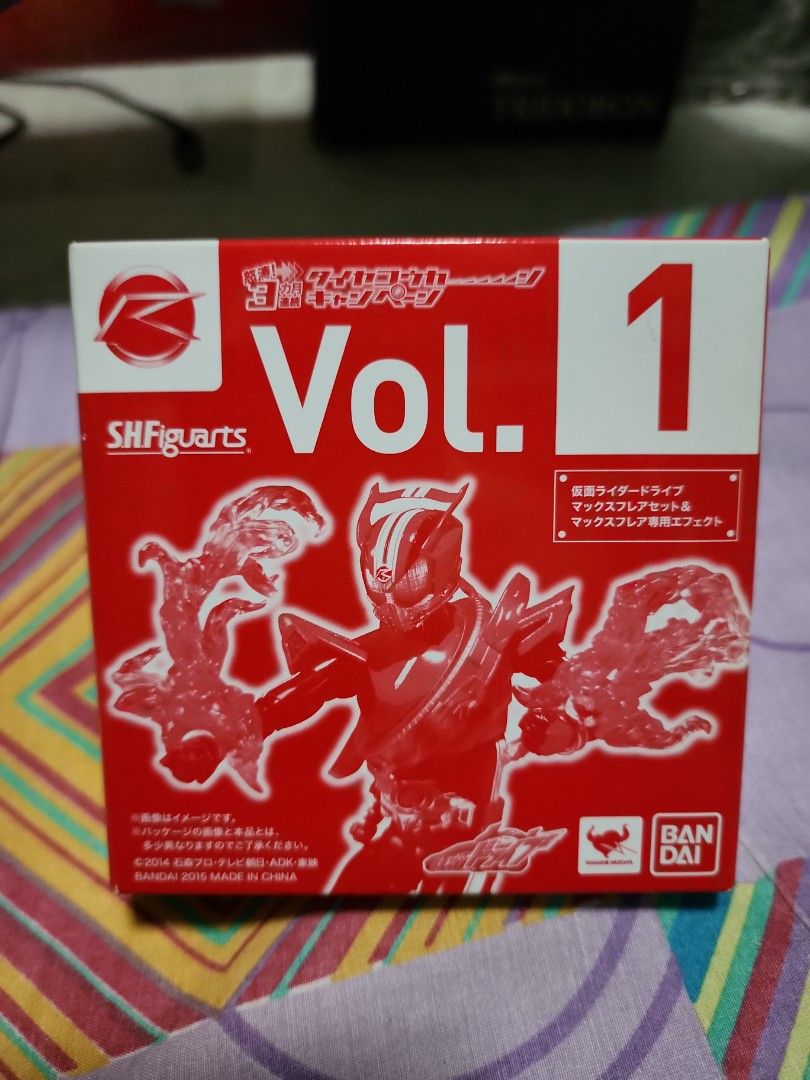 Shf kamen rider drive vol 1 max Flare effect set, Hobbies & Toys, Toys & Games on Carousell