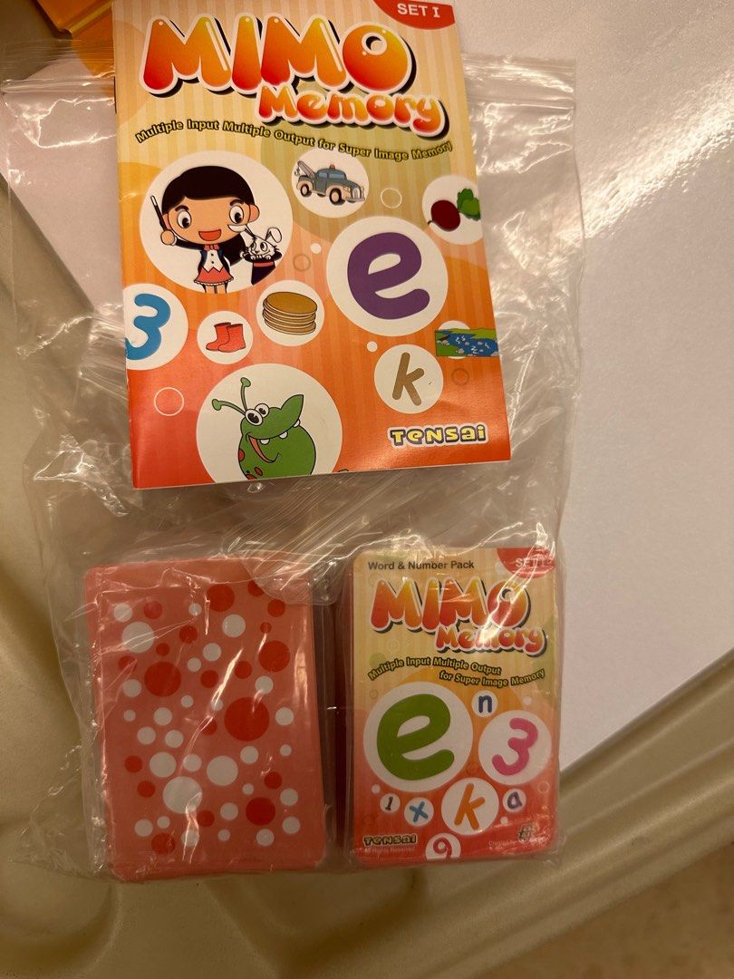 Shichida Linking MiMO Memory Set I, Hobbies & Toys, Books & Magazines ...