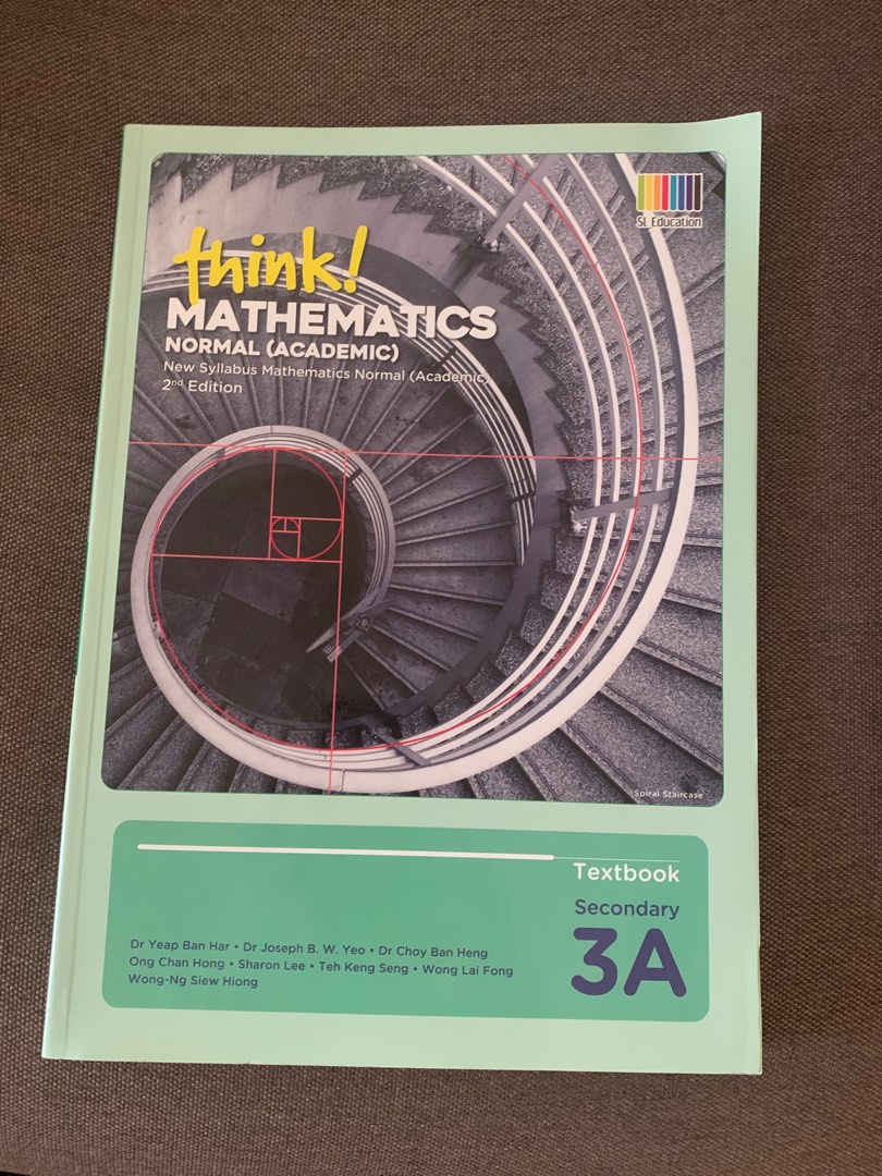 SL Sec3 NA Mathematics Textbook, Hobbies & Toys, Books & Magazines ...