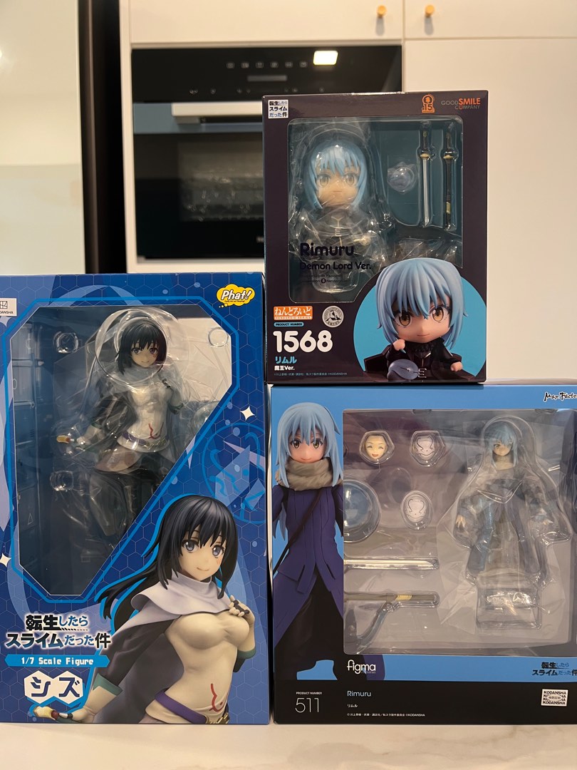 Slime Bundle Figma Nendoroid Rimuru Demon Lord Shizu , Hobbies & Toys ...