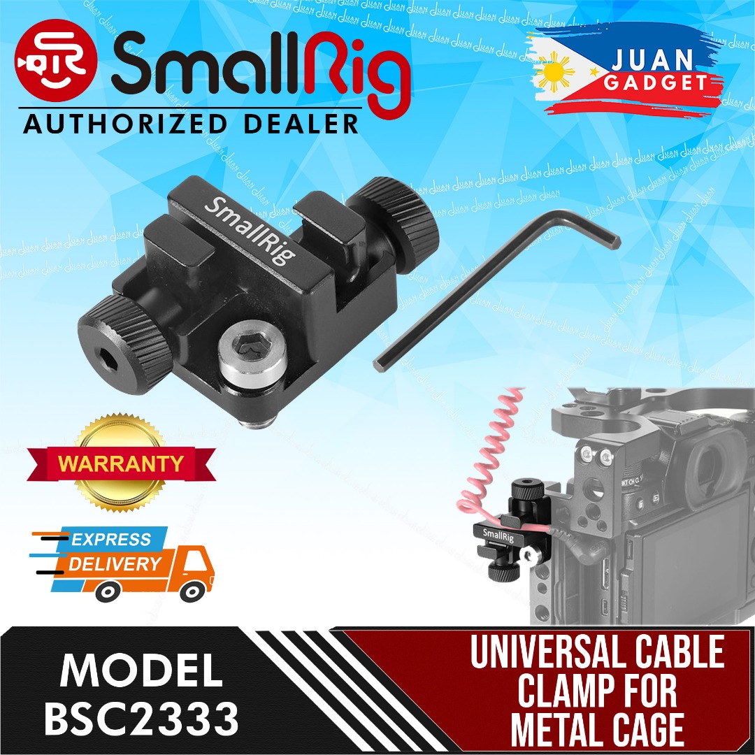 SmallRig Universal Cable Clamp Lock for HDMI Cable- Model BSC2333 | JG ...
