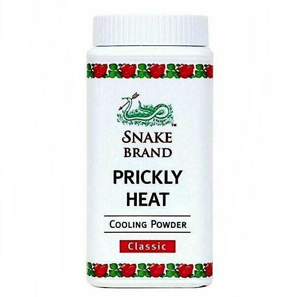 SNAKE BRAND PRICKLY HEAT COOLING TALCUM POWDER ORIGINAL CLASSIC | 50G ...