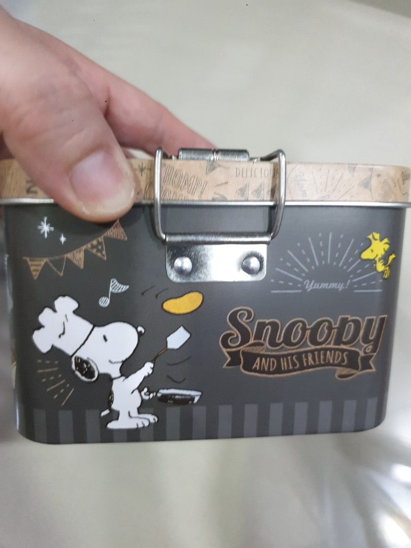 Snoopy Square container, Furniture & Home Living, Home Decor, Other ...