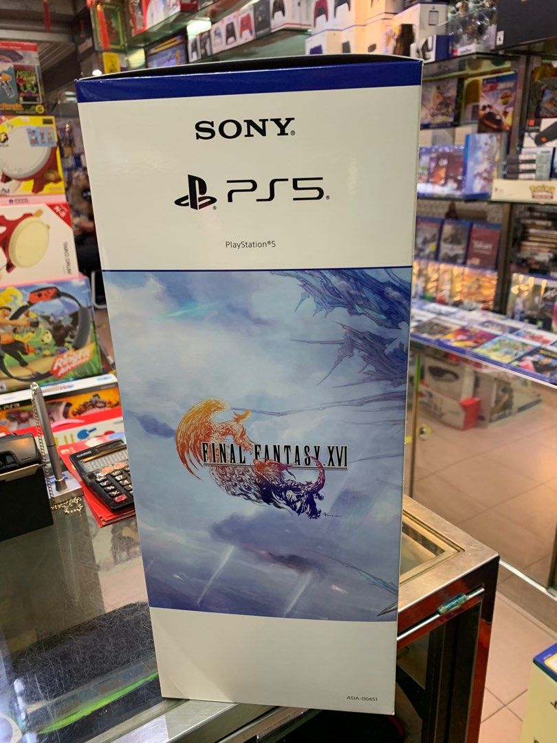 Sony PS5 Final fantasy edition local disc console/warranty by Sony ...
