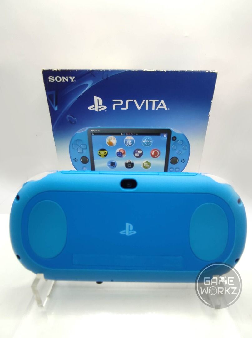 Sony PS Vita 2000 Slim Aqua Blue Edition (Japan Import), Video Gaming, Video Game Consoles ...