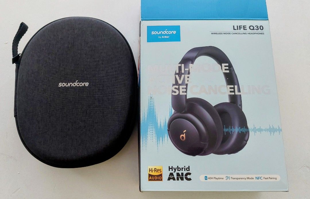 Soundcore Life Q30 Midnight Blue, Audio, Headphones & Headsets on Carousell