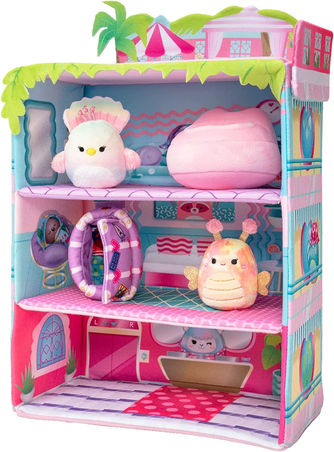 Squishville by Original Squishmallows Blue Seas Inn - Includes Two 2 ...