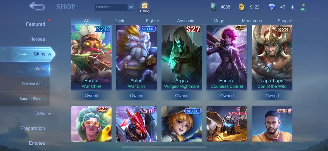 *STACKED* MLBB mlbb mobile legends bang bang account, Video Gaming ...