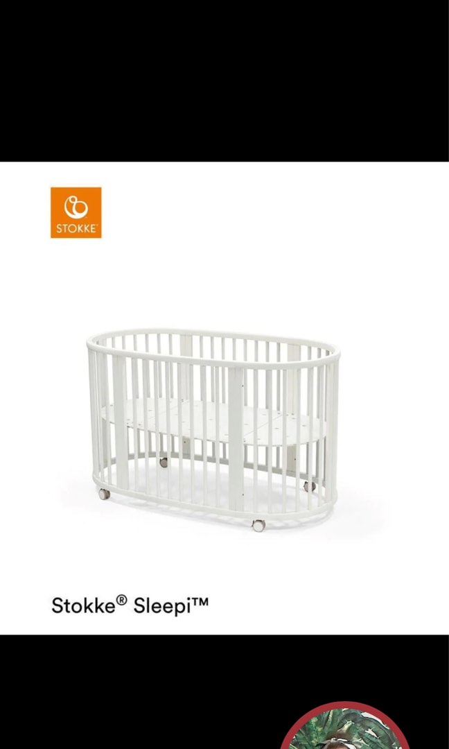 STOKKE sleepi cot, Babies & Kids, Baby Nursery & Kids Furniture, Cots ...