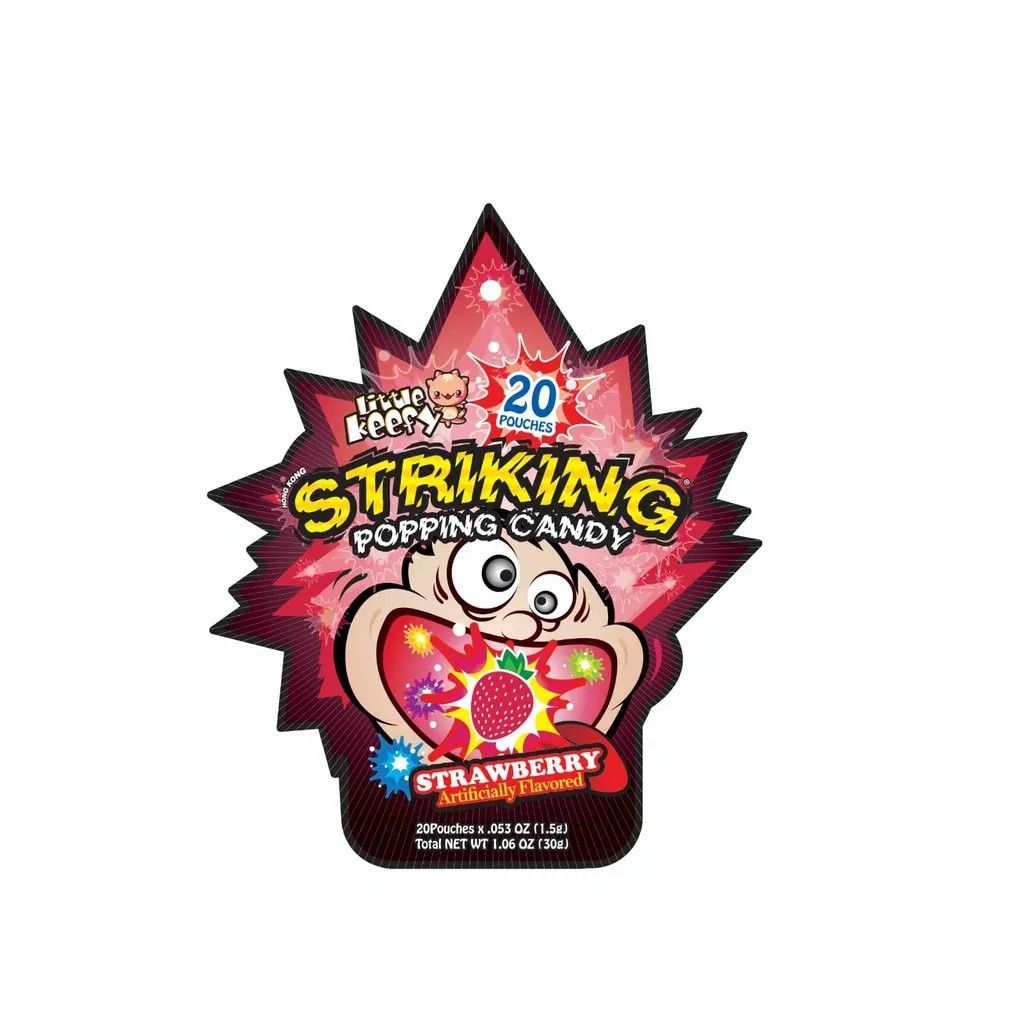 Striking popping candy Hong Kong sweets popping candy sweet coca cola ...