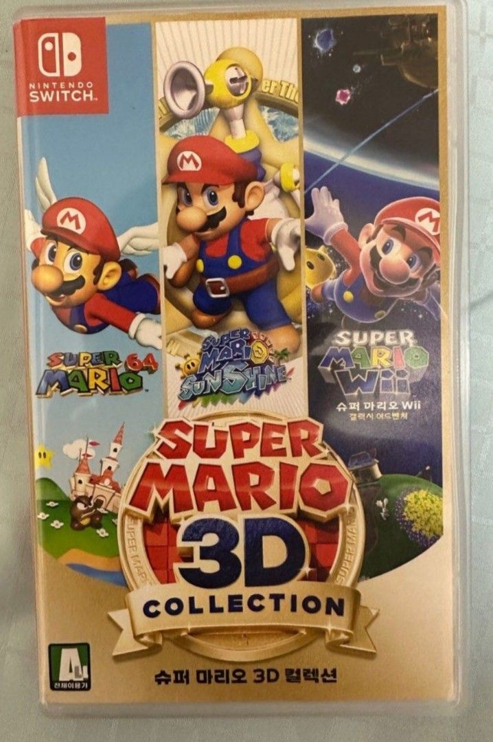 Super Mario 3D collection, Video Gaming, Video Games, Nintendo on Carousell