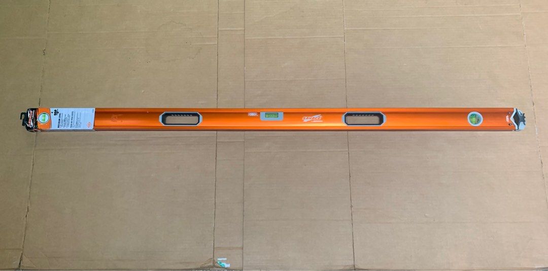 Swanson Tool Co SVB600 60-Inch Savage Anodized Aluminum Box Beam Level ...