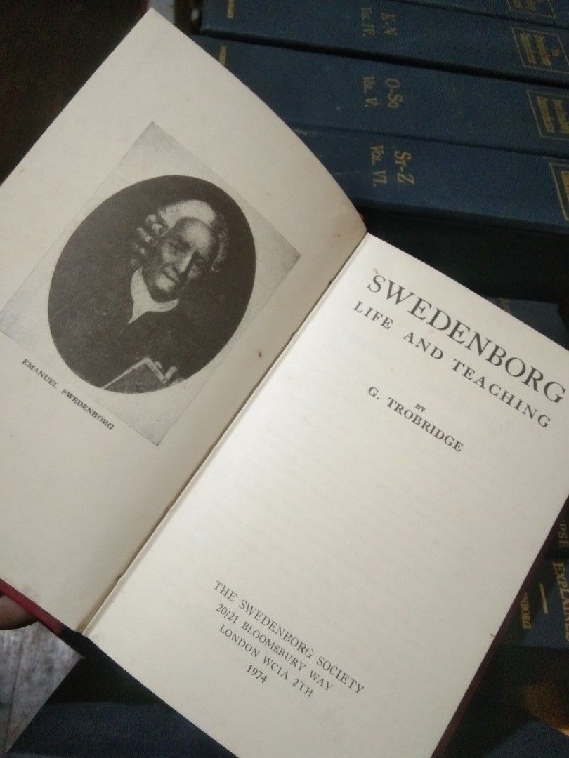 Swedenborg books Life and Teaching, Heaven and Hell, The Happy Isles ...