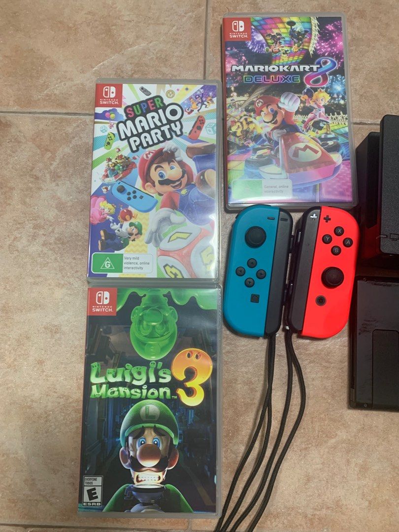 switch gen2 +game, Video Gaming, Video Game Consoles, Nintendo on Carousell