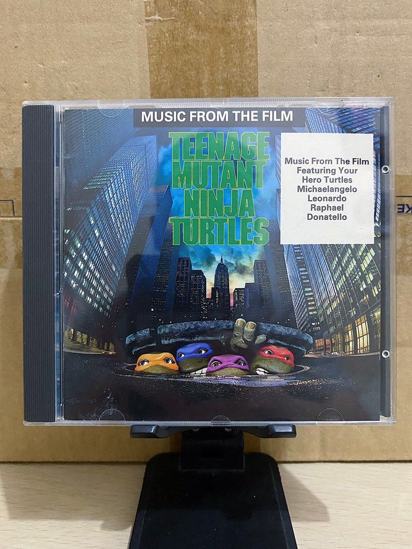 Teenage Mutant Ninja Turtles - TMNT Movie - OST CD (1990) on Carousell