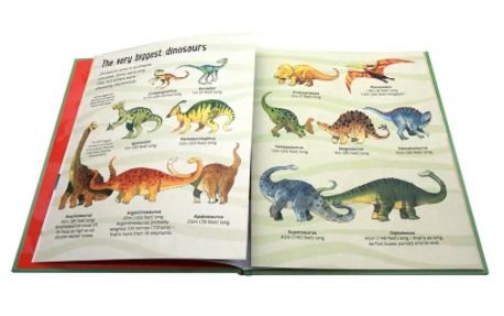 Original The Big Book of Dinosaurs Usborne Original Children Book Dino ...