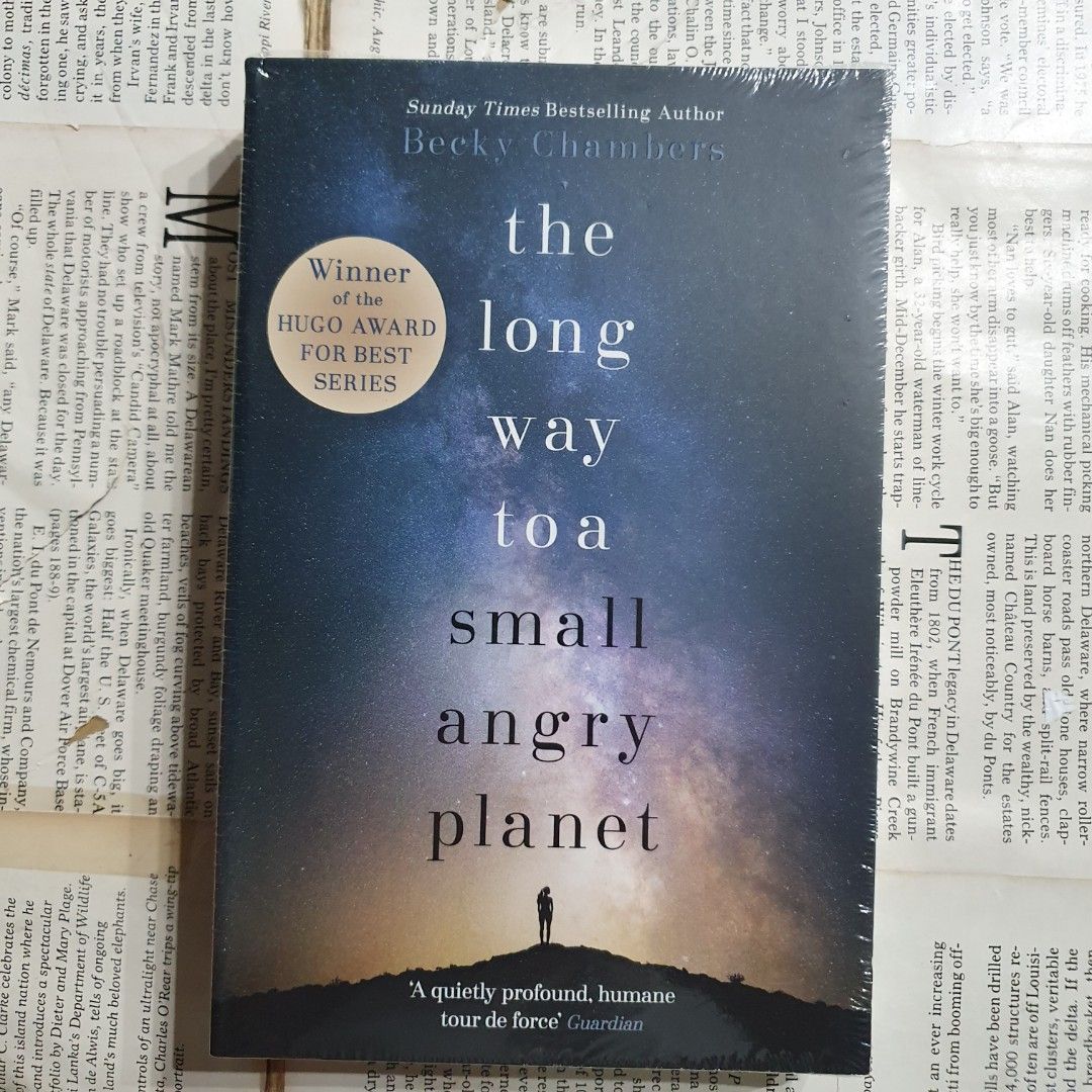 The Long Way To A Small Angry Planet by Becky Chambers (Author of A ...