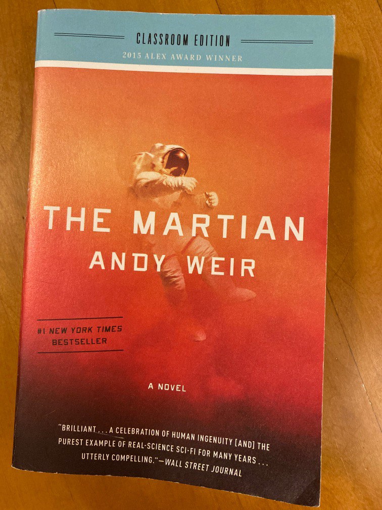 The Martian by Andy Weir (Classroom Edition), 興趣及遊戲, 書本 & 文具, 小說及非小說 ...
