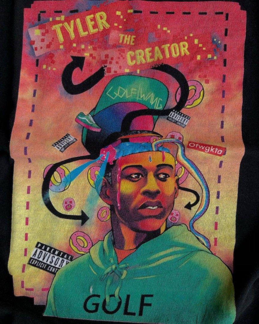 The Tyler Creator X Golf Wang Ofwgkta By Gildan Tshirt On Carousell