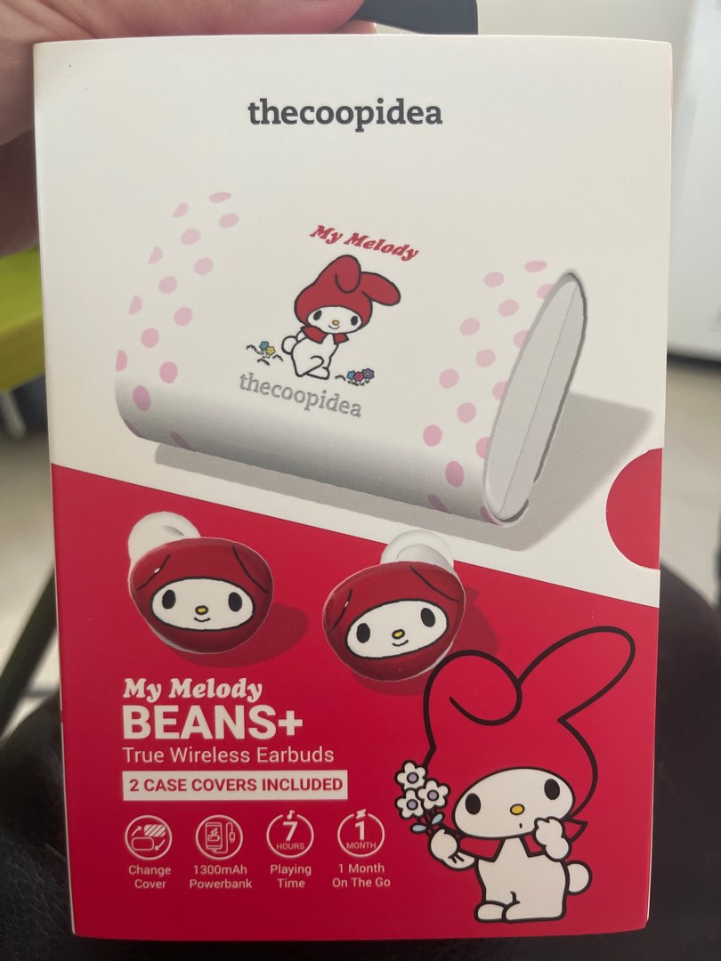 Thecoopidea Beans+ 真無線藍牙耳機 - My Melody, 音響器材, 耳機 - Carousell