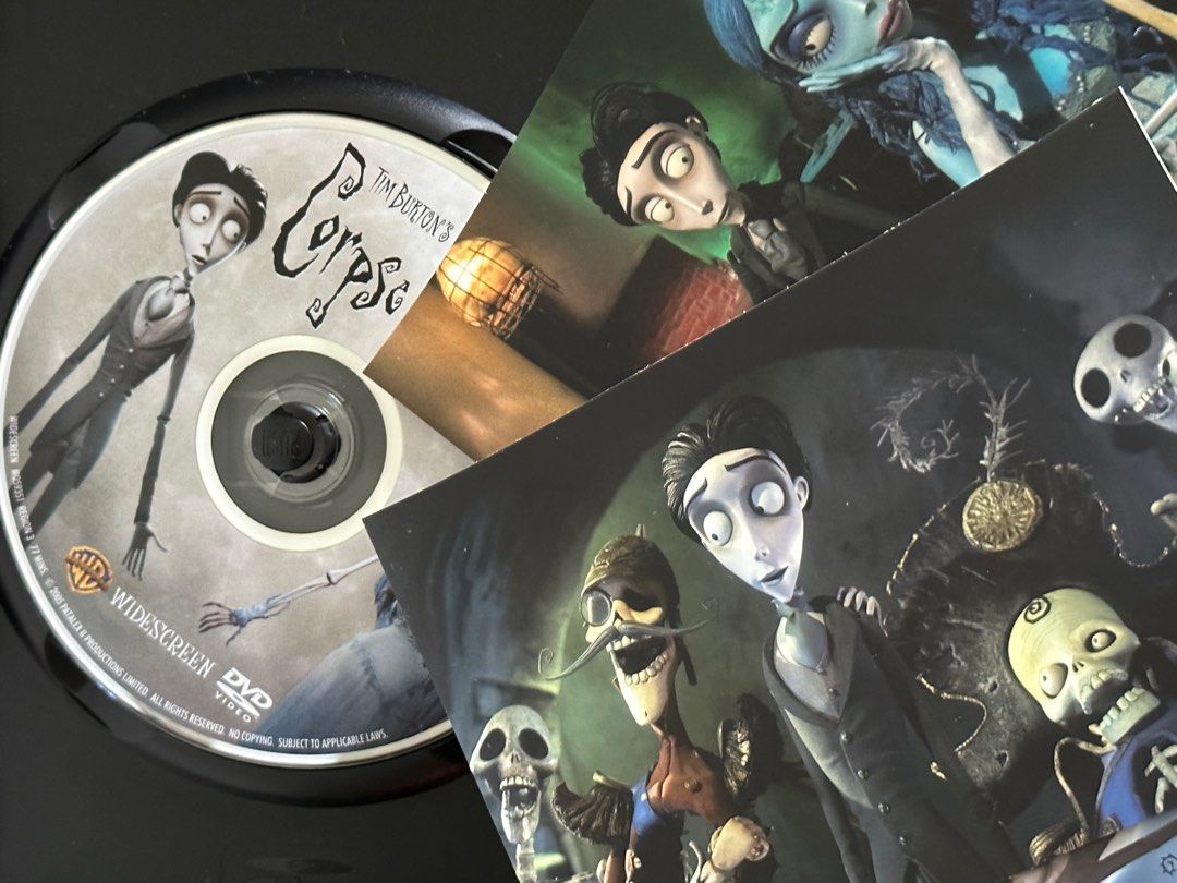 TIM BURTON’s Corpse Bride DVD 動畫 電影 Johnny Depp Helena Carter Bonham ...