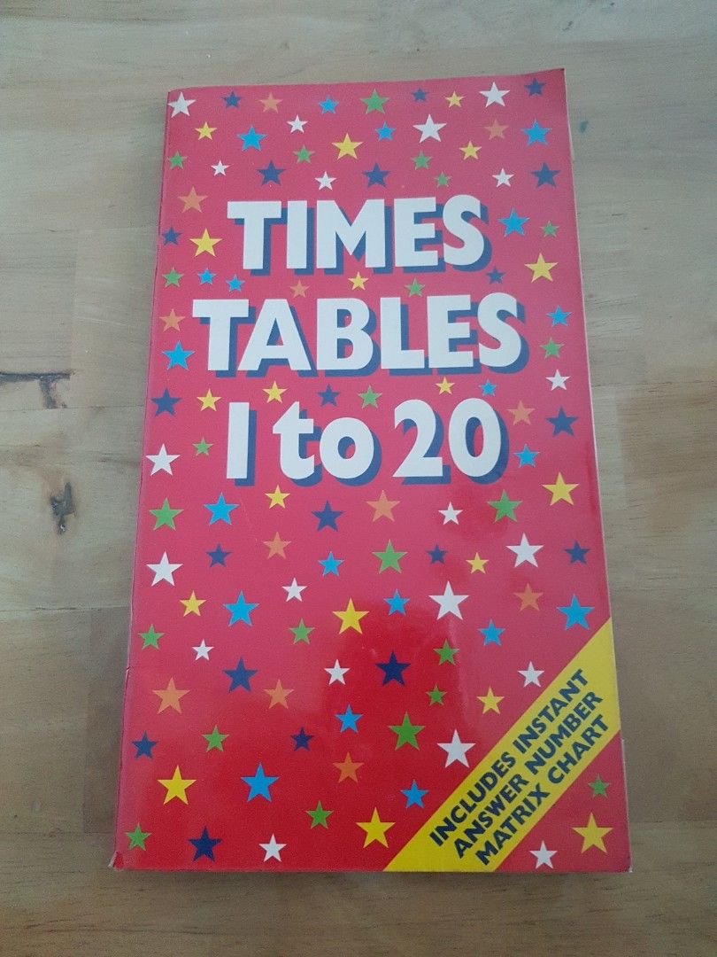 Time Table book, Hobbies & Toys, Books & Magazines, Children's Books on ...