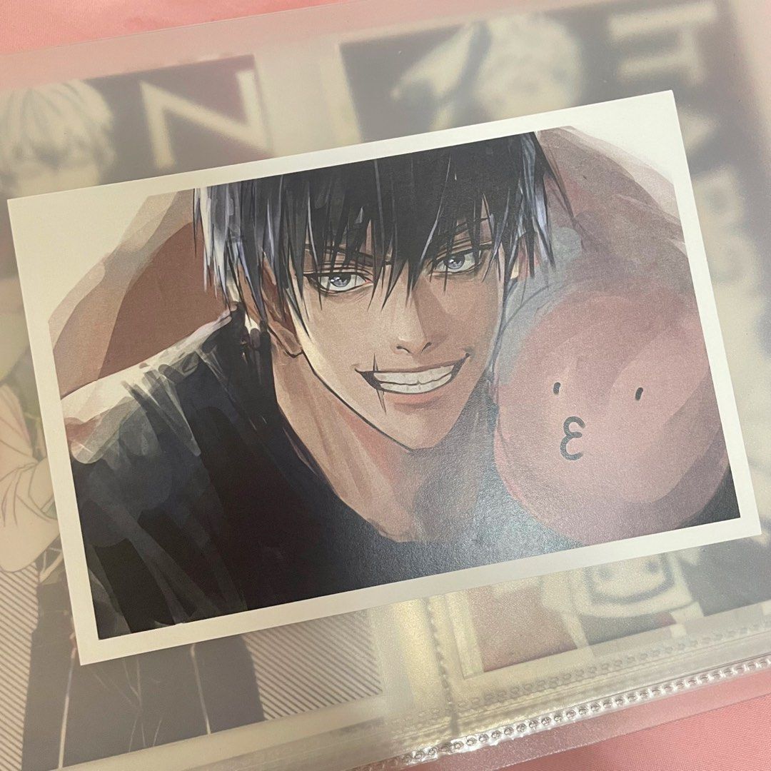 toji fushiguro postcard (jujutsu kaisen jjk), Hobbies & Toys ...