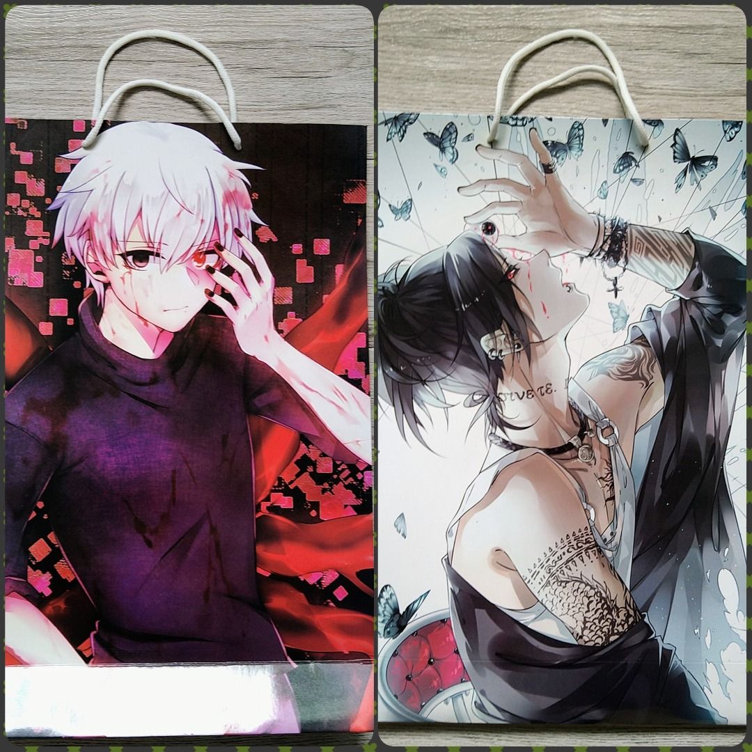 Tokyo Ghoul Set of 8 Postcards (Kaneki & Touka) & Free Touka Kirishima ...