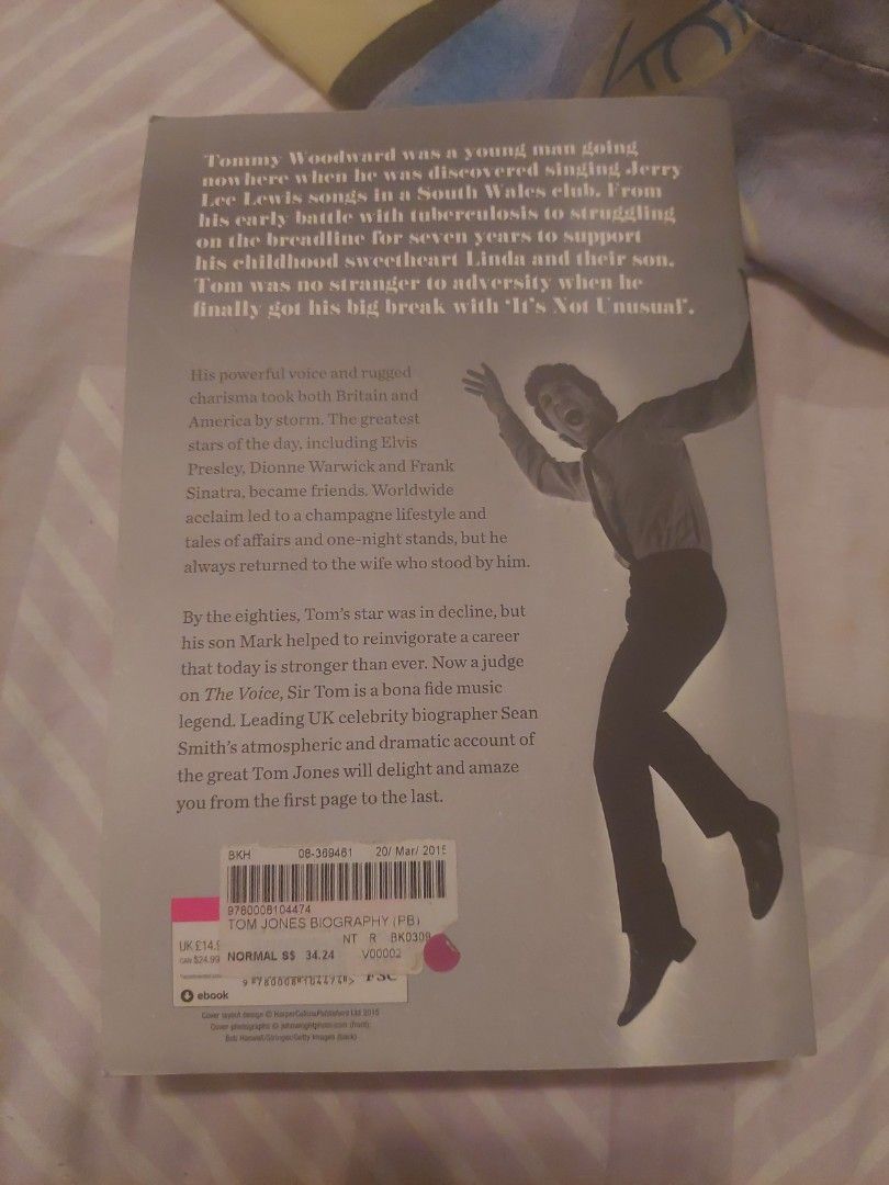 Tom Jones Biography, Hobbies & Toys, Books & Magazines, Fiction & Non ...