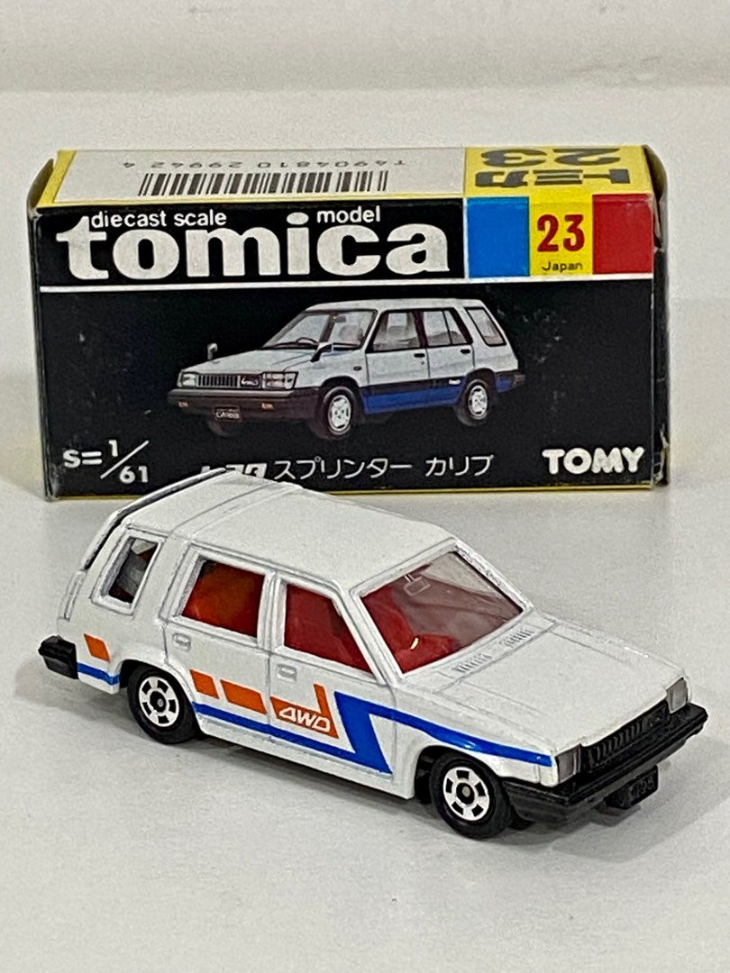 Tomica black box Toyota Sprinter Carib made in Japan, Hobbies & Toys ...
