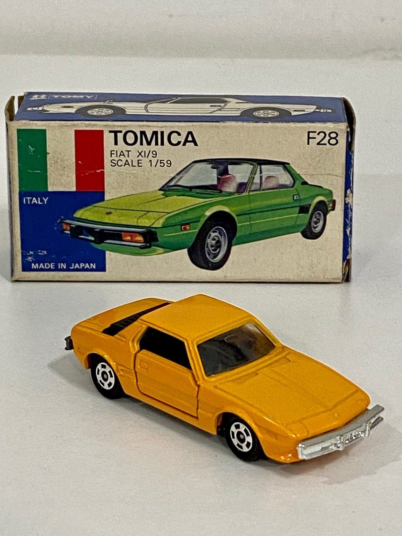Tomica blue box Fiat X1/9 made in Japan, Hobbies & Toys, Toys & Games ...