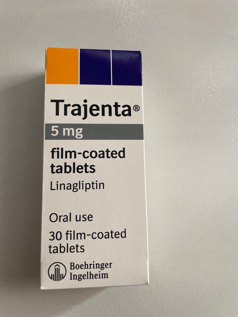 Trajenta Linagliptin 5 mg 30 tablets, Health & Nutrition, Medical ...