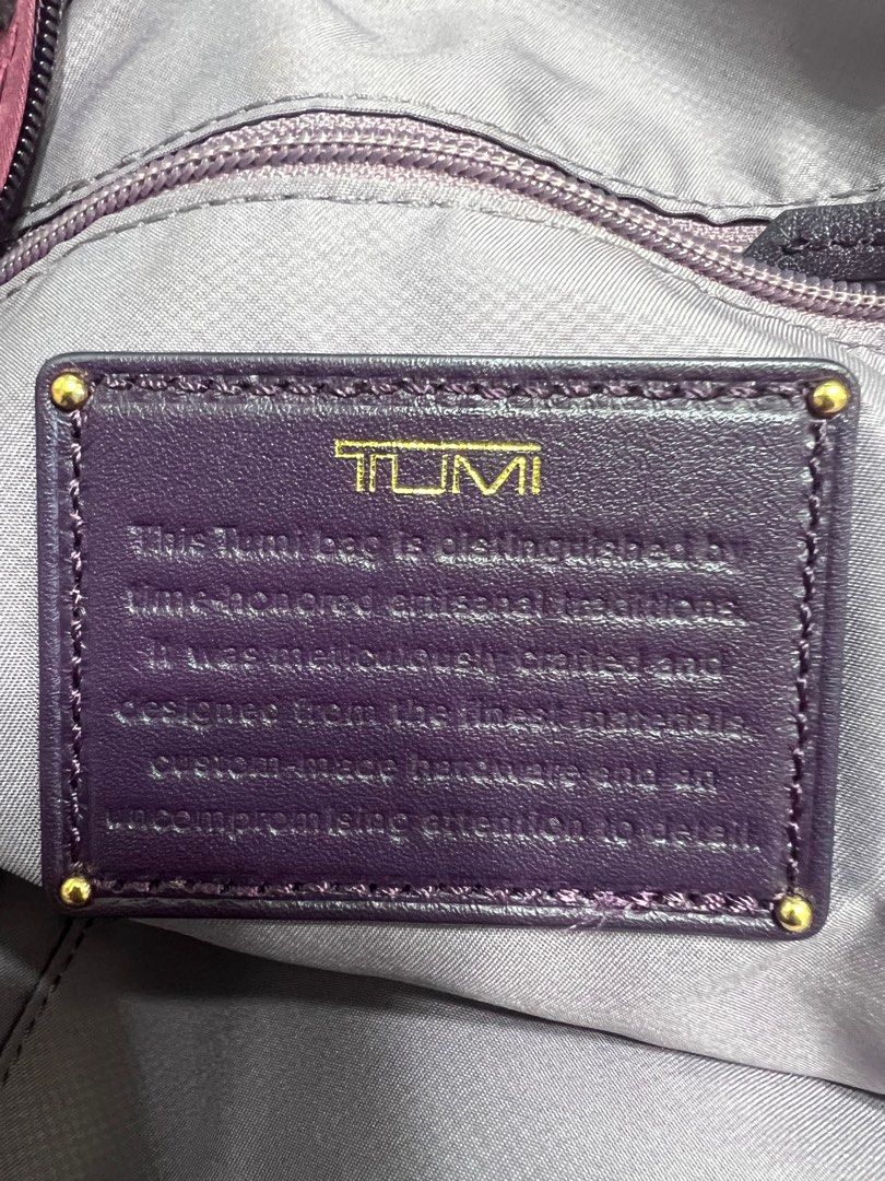 Tumi Sling bag (Purple), Women's Fashion, Bags & Wallets, Backpacks on ...