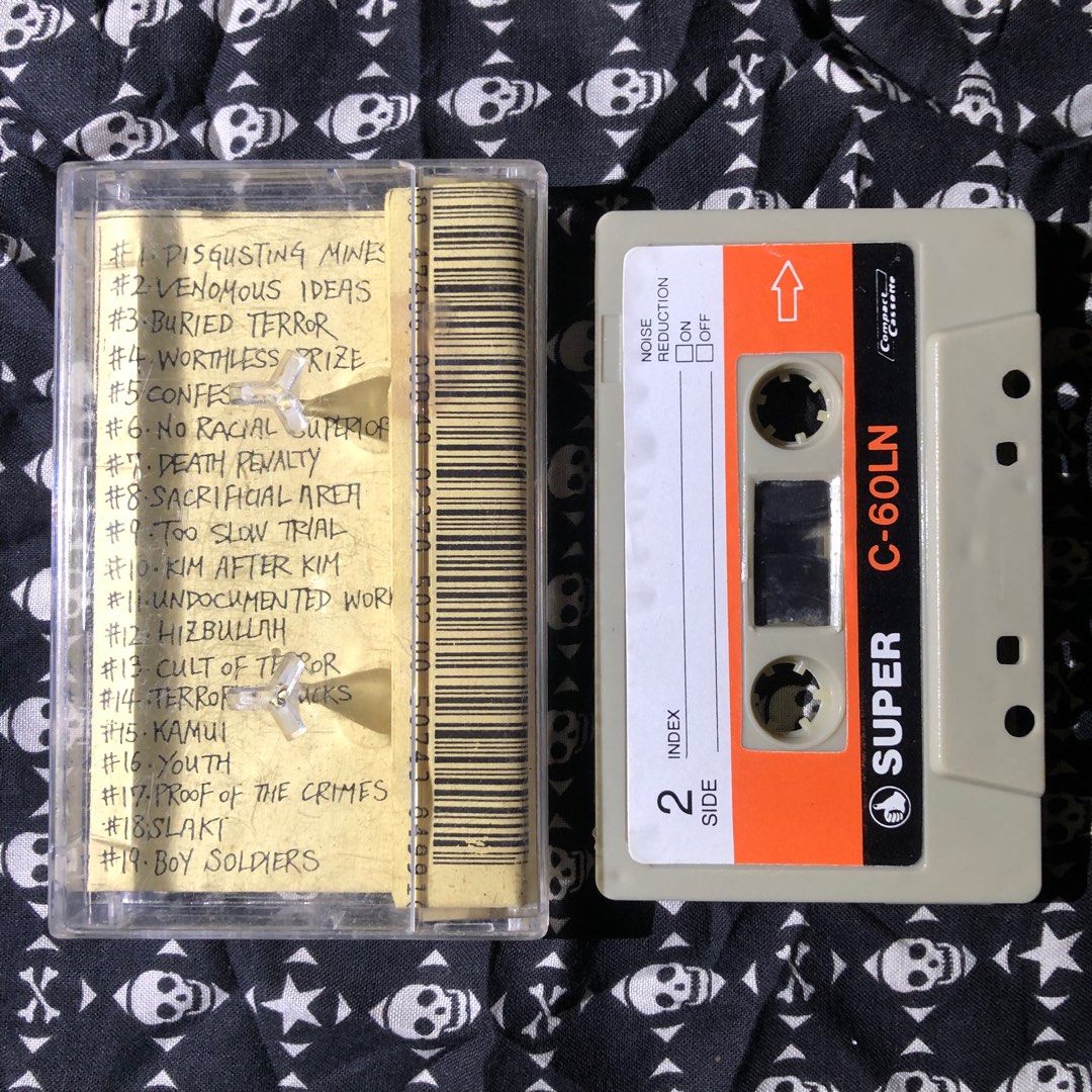 Unholy Grave(Jpn) / Demisor (sg) Rehearsal Trax 1997 Split Tape Kaset ...