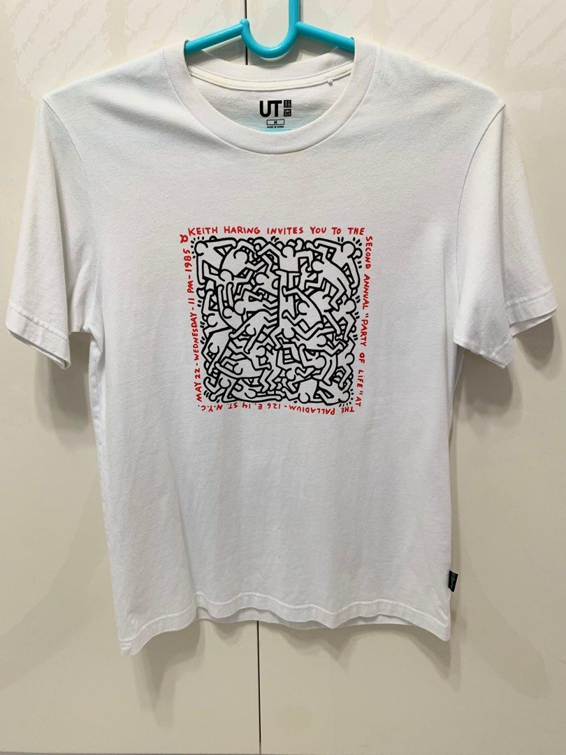 Uniqlo x Keith Haring UT Graphic Tee, Men's Fashion, Tops & Sets ...