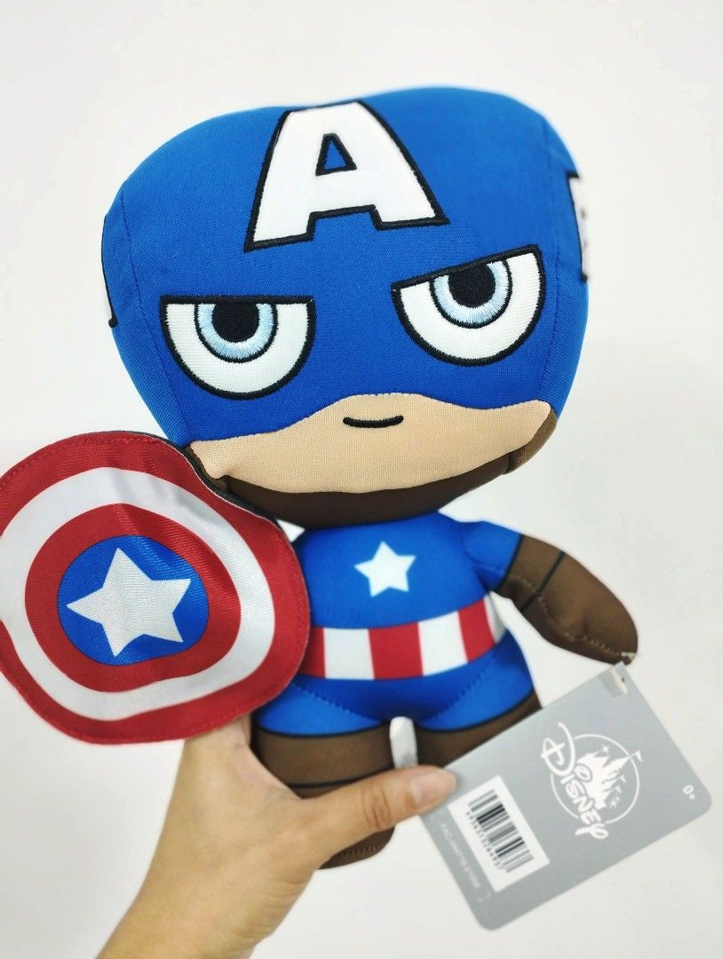U.P. $35.90 Captain America Plushie, Hobbies & Toys, Toys & Games on ...